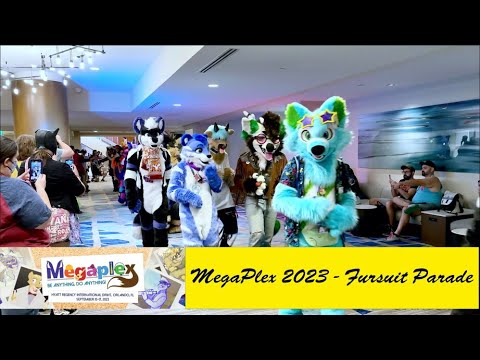 Megaplex 2023 Fursuit Parade - YouTube
