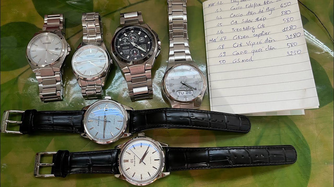 Zalo 0788 0303 79:Citizen solar đòng cao cấp có cả đèn nền-Casio quốc ...