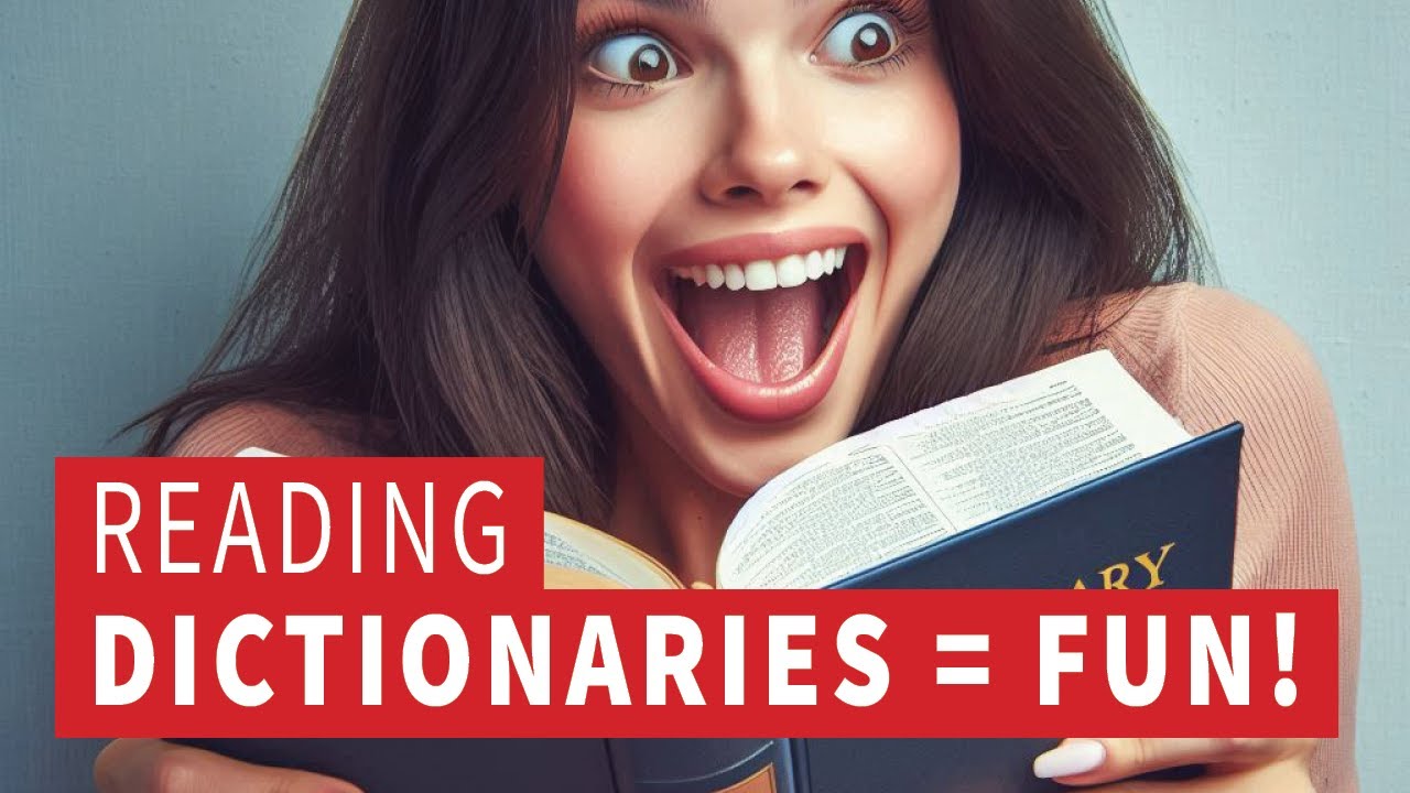 The Thrill Of Reading A Dictionary - YouTube
