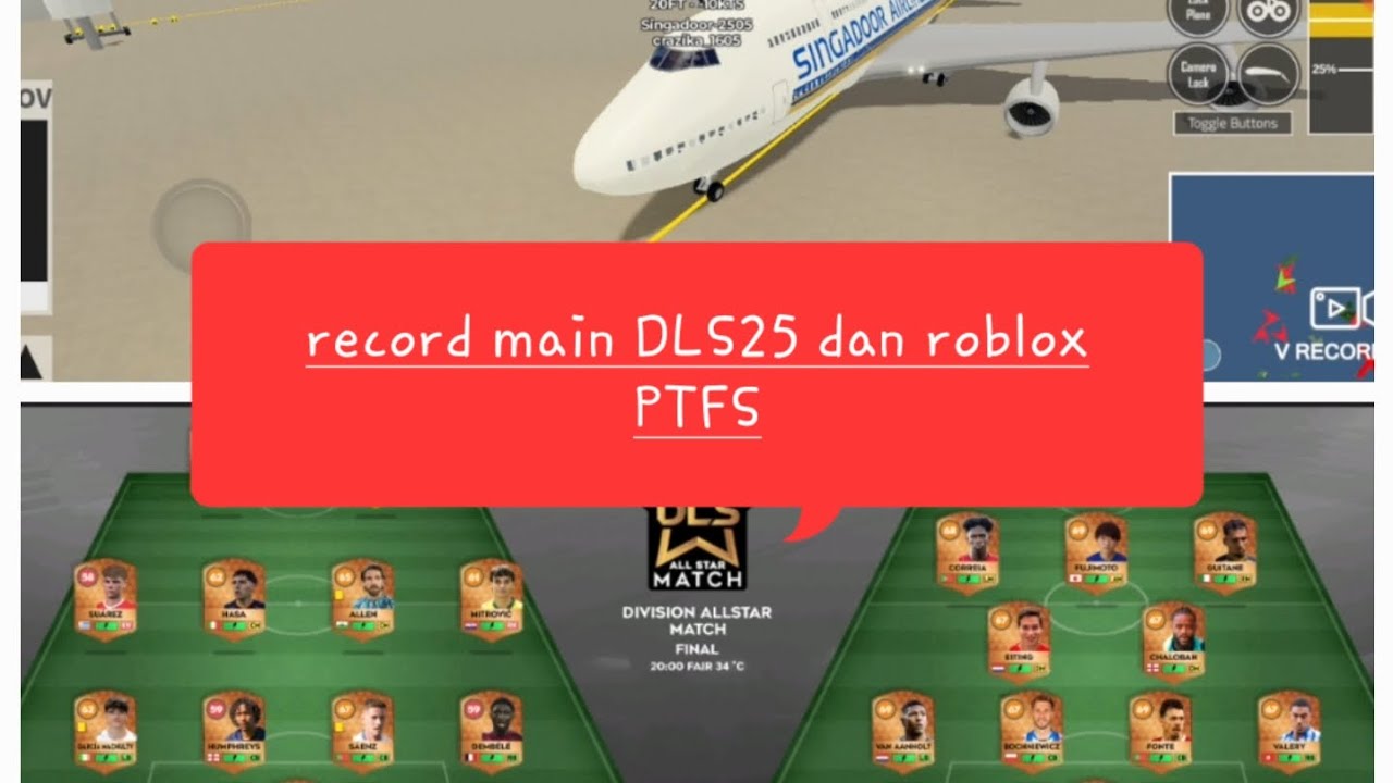 record main DLS25 dan roblox PTFS, dan main sendirian🗿 - YouTube