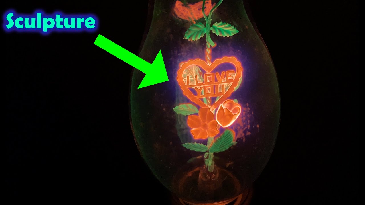 Aerolux I Love You Heart & Rose Light Bulb from 1970s 🌹 Gadgetify - YouTube