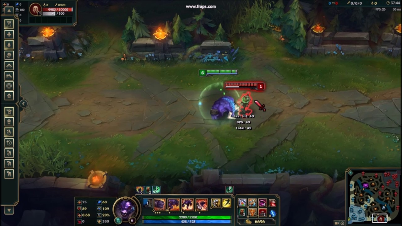 Alistar Tutorial : Alistar Combo Guide - YouTube