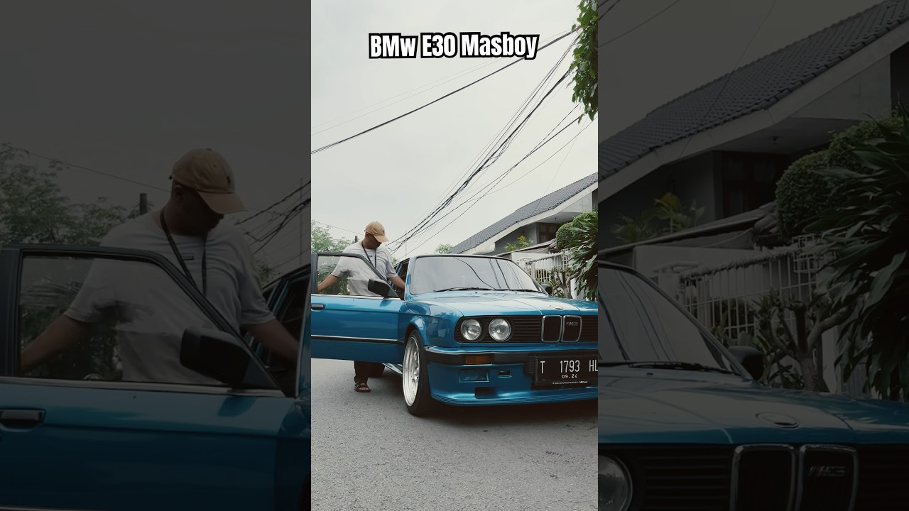 BMW E30 BlueBird😍 #bmw #bmwe30 #mobiltua #vintagecars - YouTube