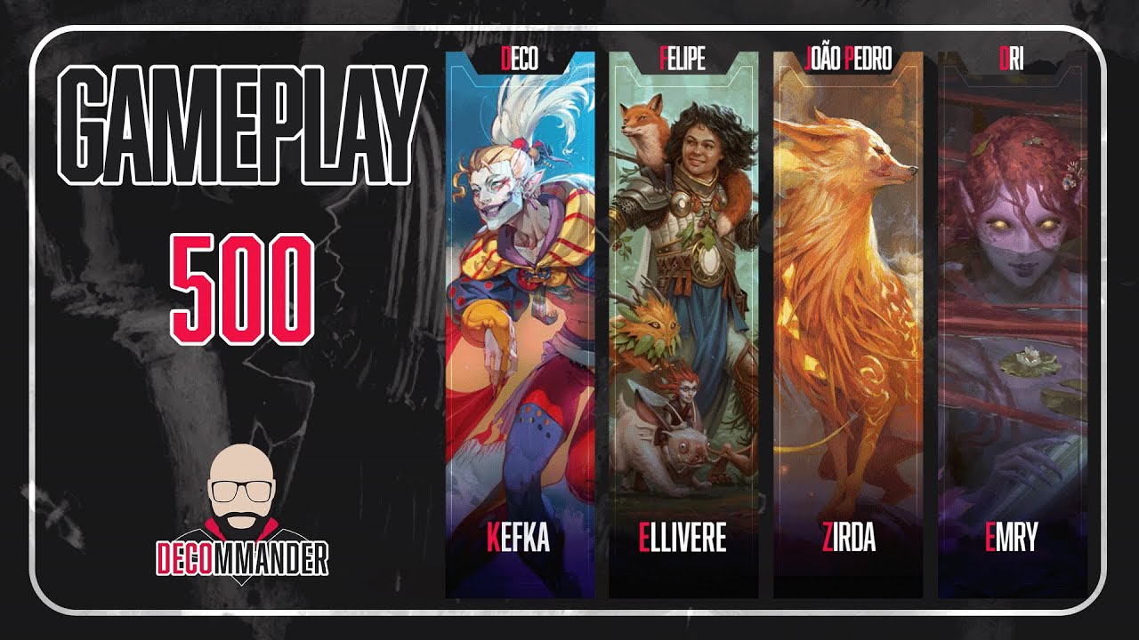 Gameplay Commander 500 - Kefka, Ellivere, Zirda, Emry - YouTube