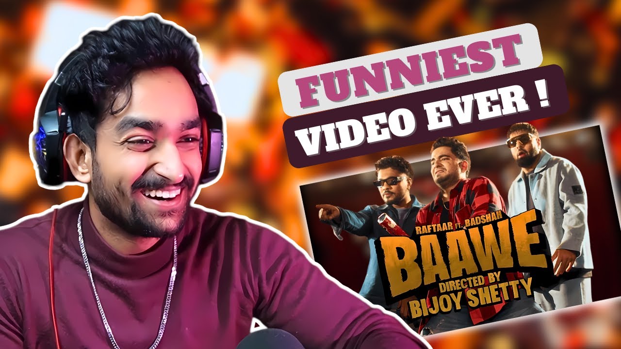 RAFTAAR X BADSHAH - BAAWE | SONG REACTION - YouTube