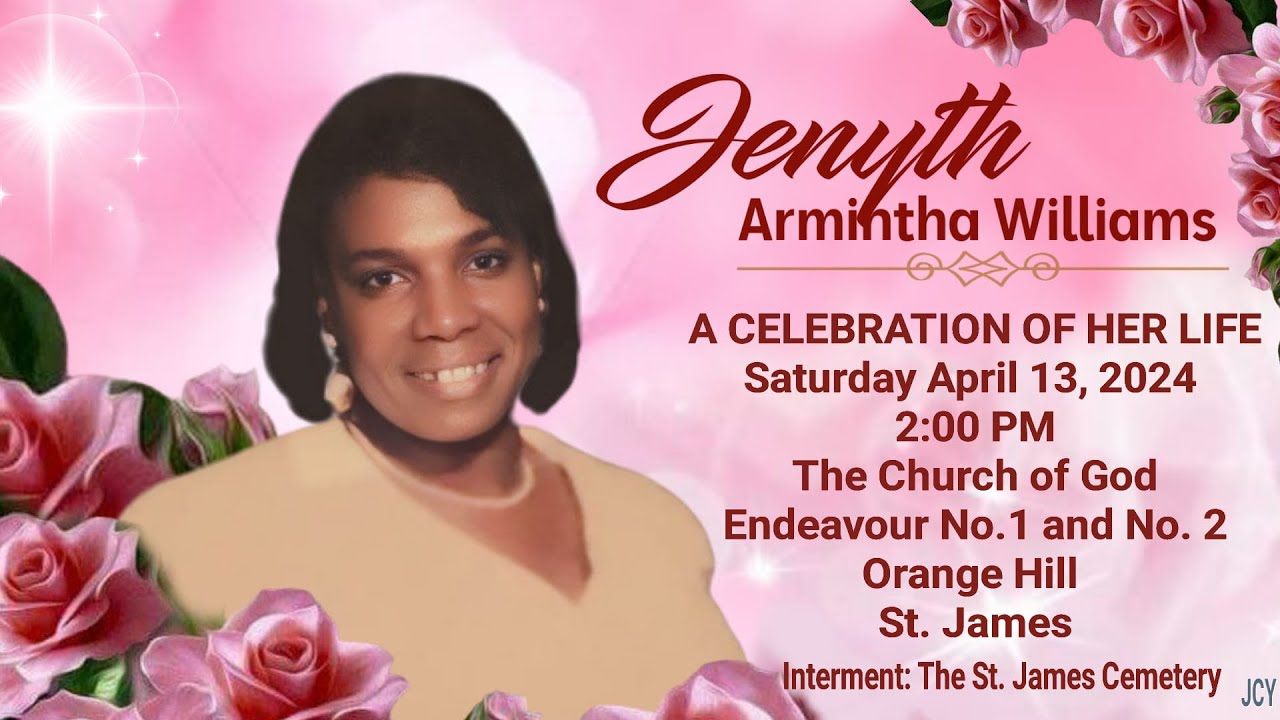 A Service of Thanksgiving for the Life of Jenyth Williams - YouTube