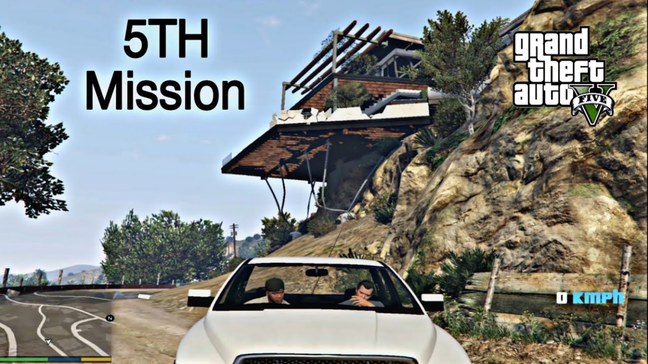 Grand Theft Auto V - 5Th Mission 🔥 - YouTube