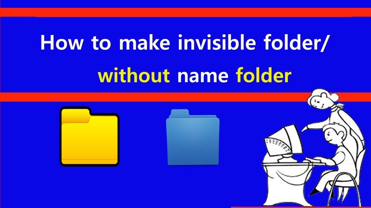 How to make without name Folder | Invisible Folder | - YouTube