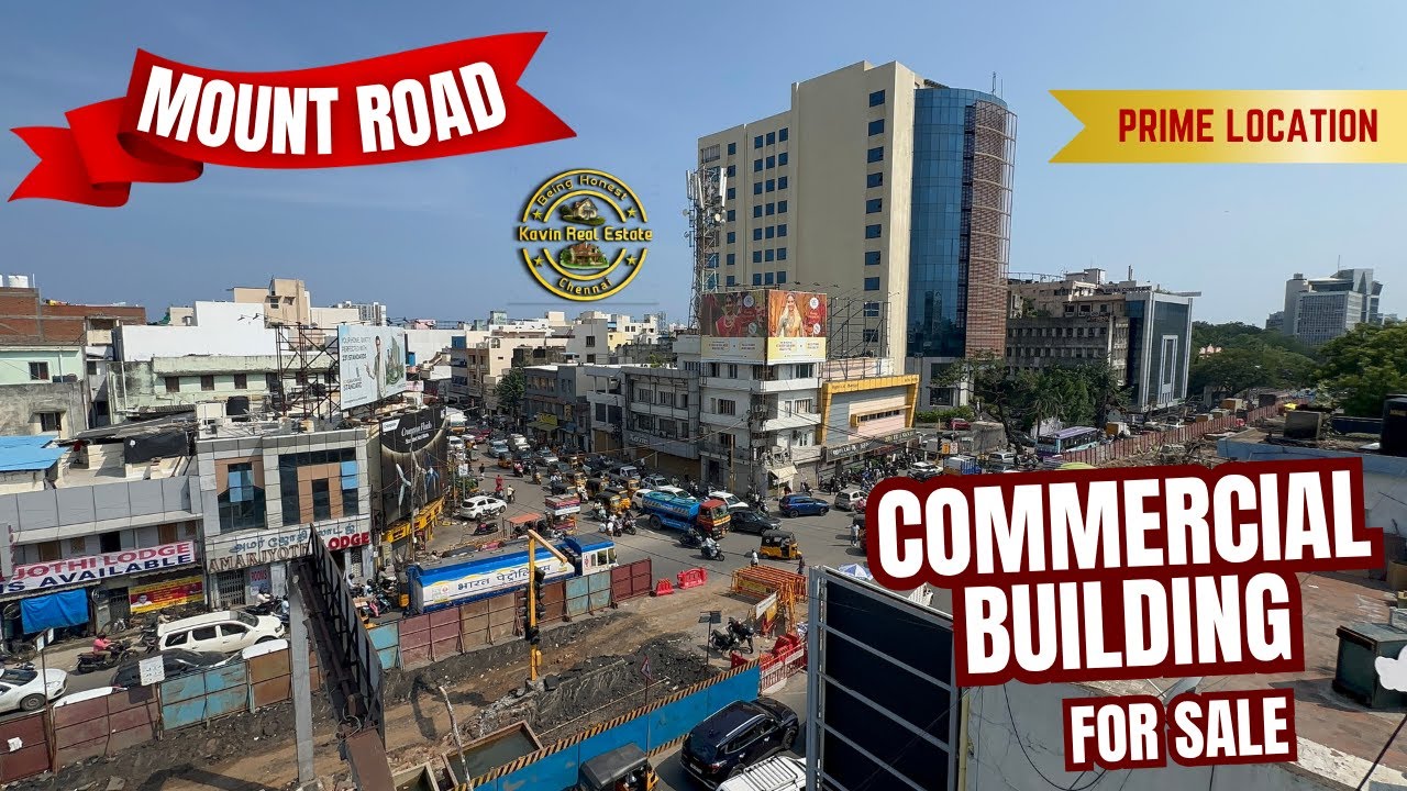 ID 2453 - Commercial Property For Sale in Mount Road Chennai|| Prime ...