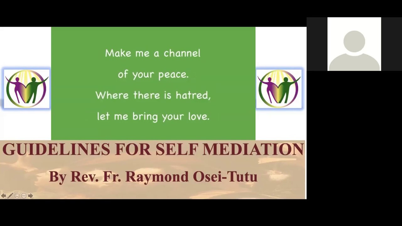 Guidelines for Self-Mediation - YouTube