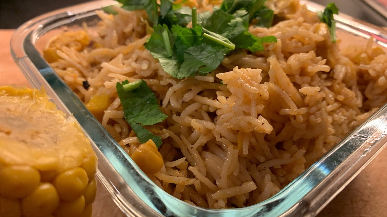 Corn pulao || sweet corn pulao || simple and easy corn pulao - YouTube