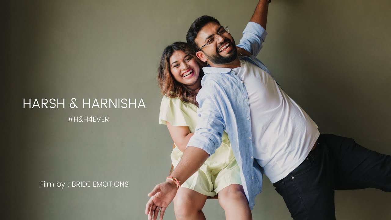 Harnisha & Harsh | Couple Session | Bride Emotions | 4k - YouTube