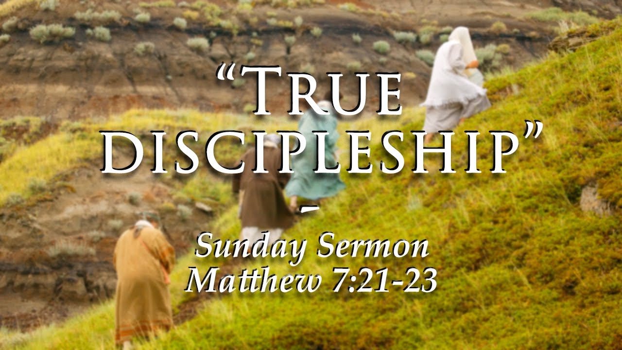 “Discipleship Means More Than Words” Sunday Sermon | 08_28_2022 - YouTube