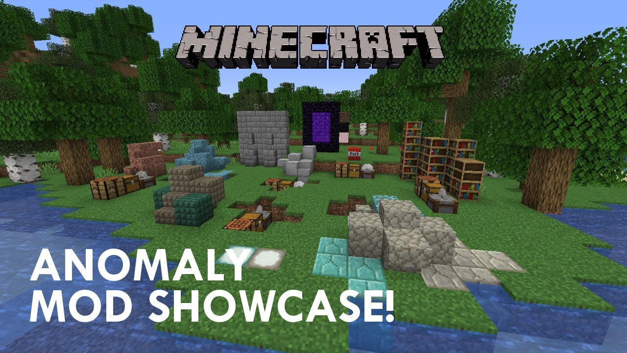Minecraft: MOD SHOWCASE: "Anomaly" v0.5 for MC 1.16.5: Blue Granite ...