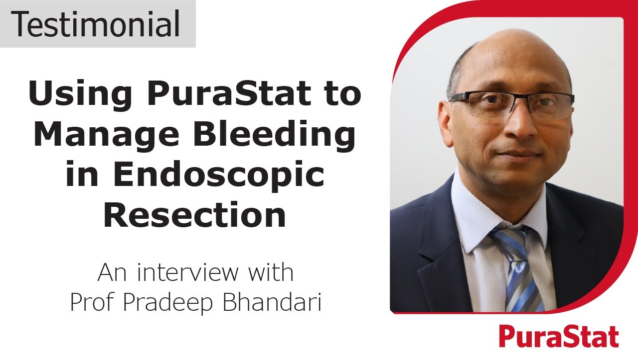 Using PuraStat to Manage Bleeding in Endoscopic Resection - YouTube