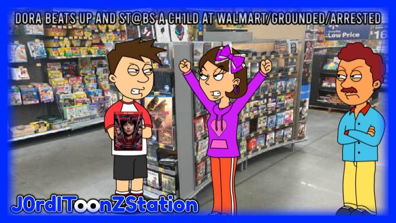 Dora Beats Up And St@bs A Ch1ld At Walmart/Grounded/Arrested (18 ...