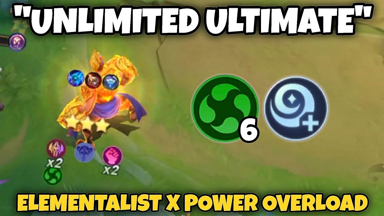 GATOTKACA ASTRO ELEMENTALIST + POWER OVERLOAD !! CRAZY COMBO !! MAGIC ...