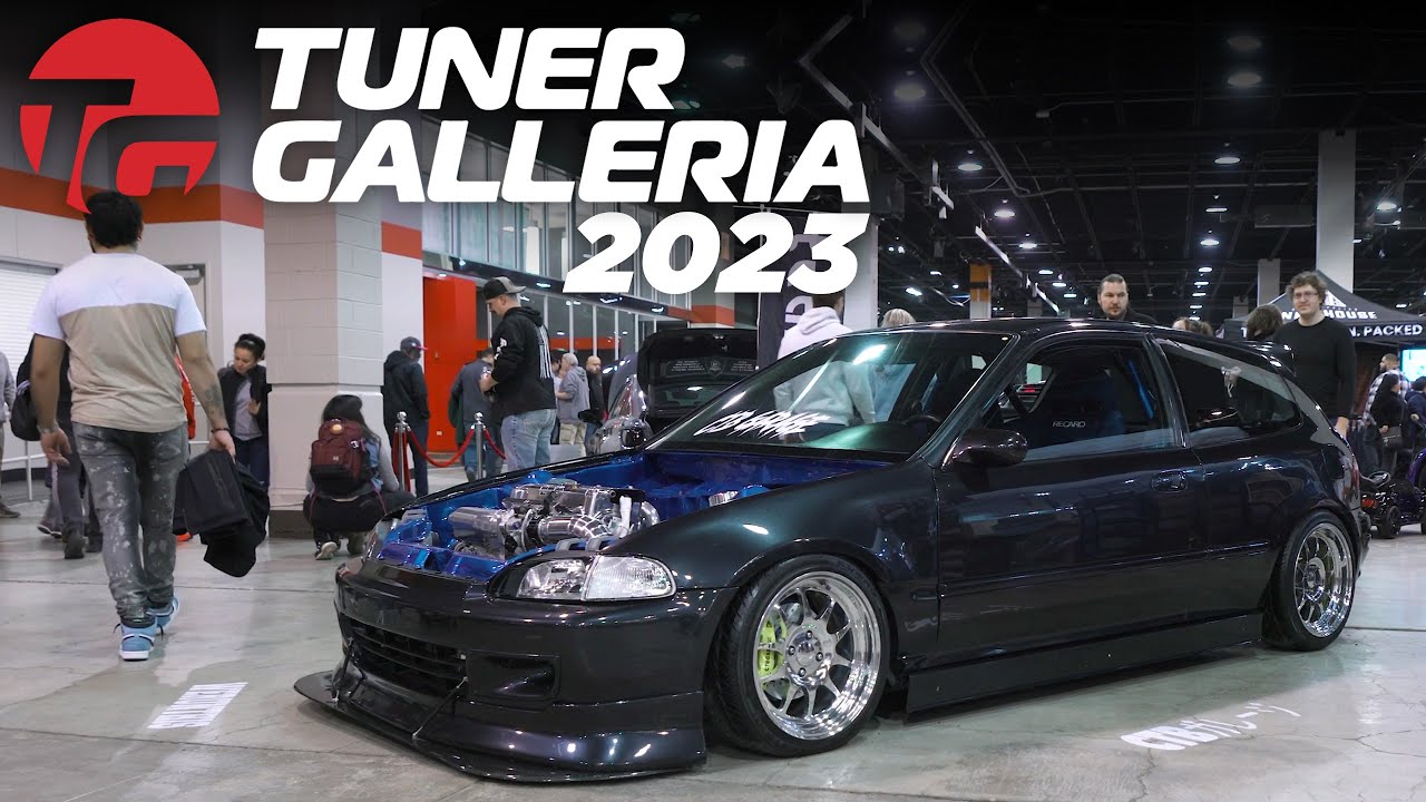 An evening at the Galleria | Tuner Galleria 2023 (4K) - YouTube