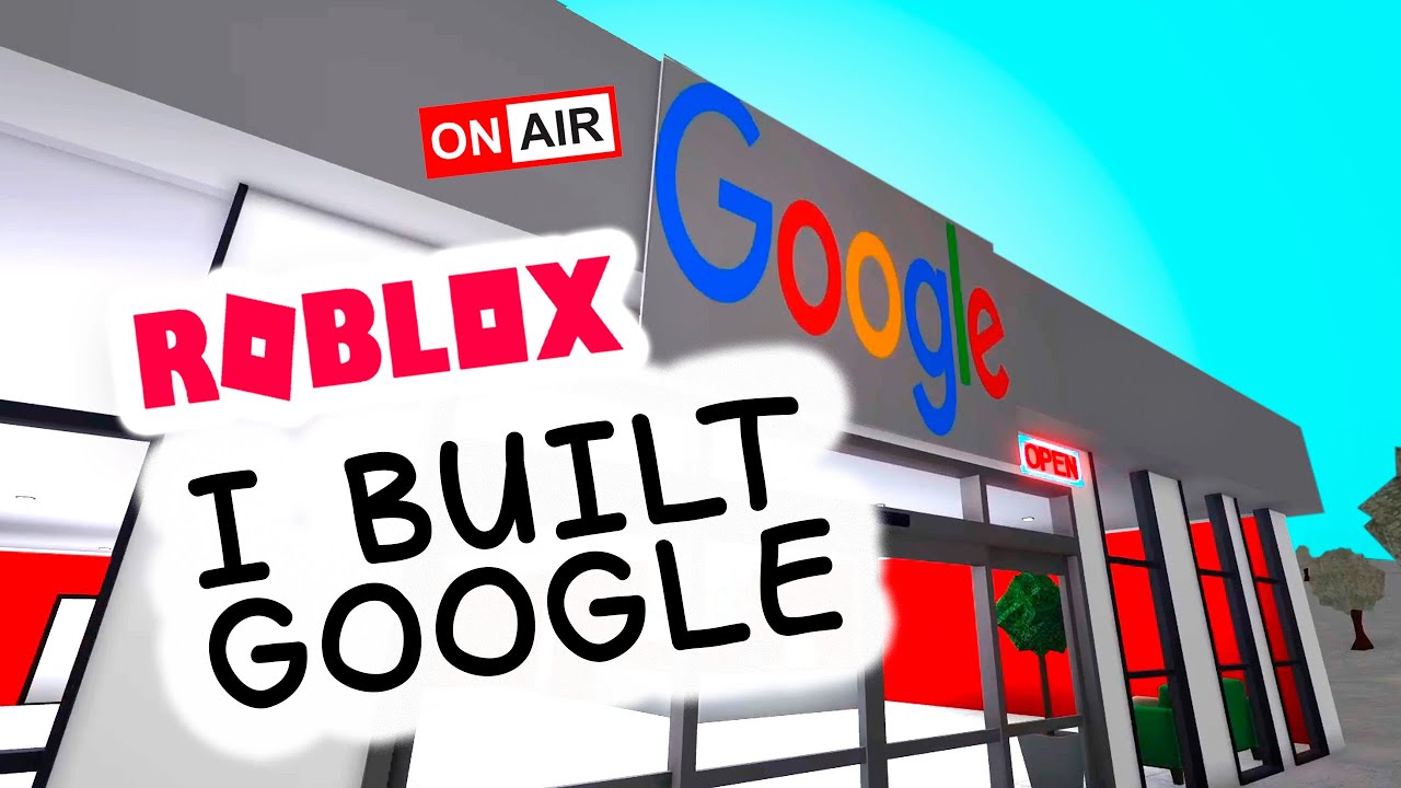 GOOGLE IN ROBLOX + HISTORY - YouTube