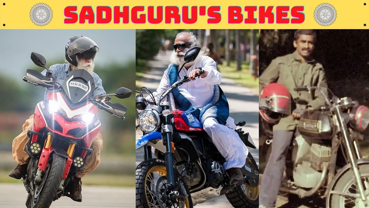 Sadhguru bike collection || 🏍🚦🛵 - YouTube