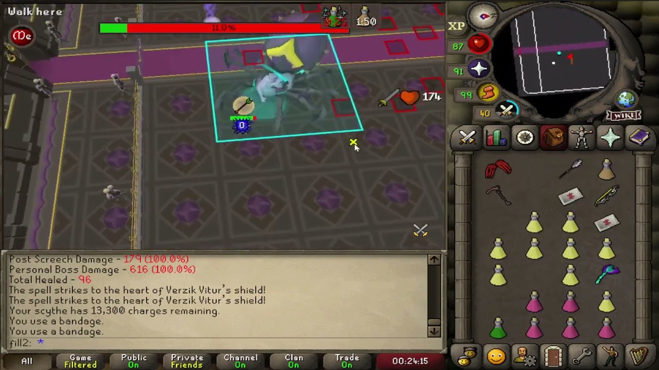 Quick guide how to tank verzik and easy pogtank setup - YouTube