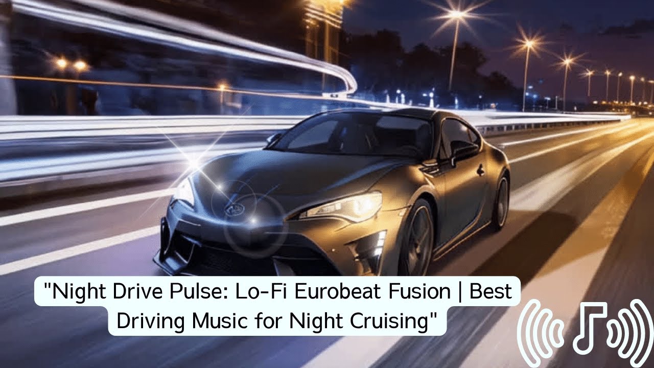 Night Drive Pulse Lo Fi Eurobeat Fusion Best Driving Music for Night ...
