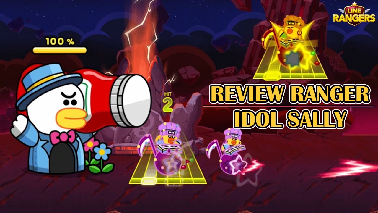 REVIEW Ranger Idol Sally | Ranger Baru di 10th Anniversary | Line ...