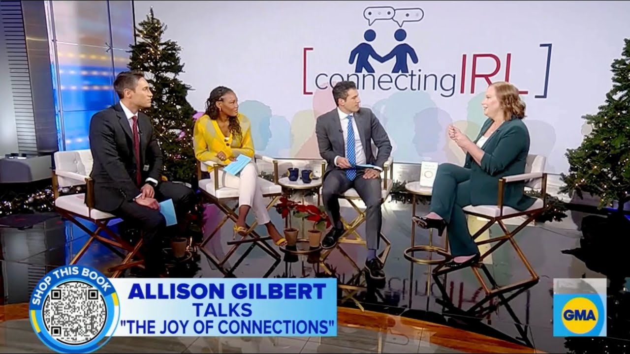 Allison Gilbert on Good Morning America with Whit Johnson, Gio Benitez ...