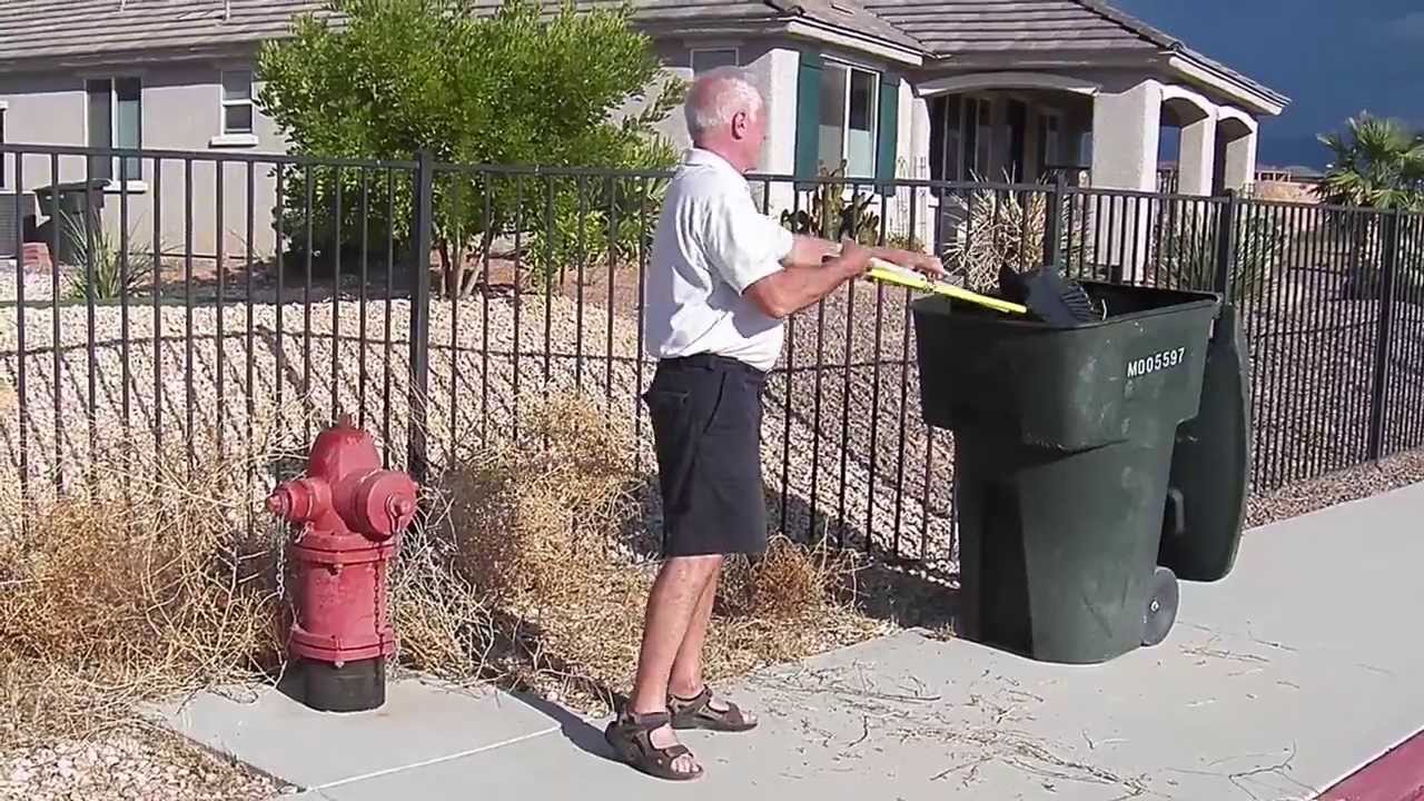 New Invention: The Scoop-O-Rake - YouTube