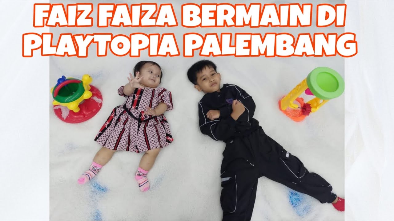 Faiz Faiza bermain playground di Playtopia PIM Palembang | Flashback ...