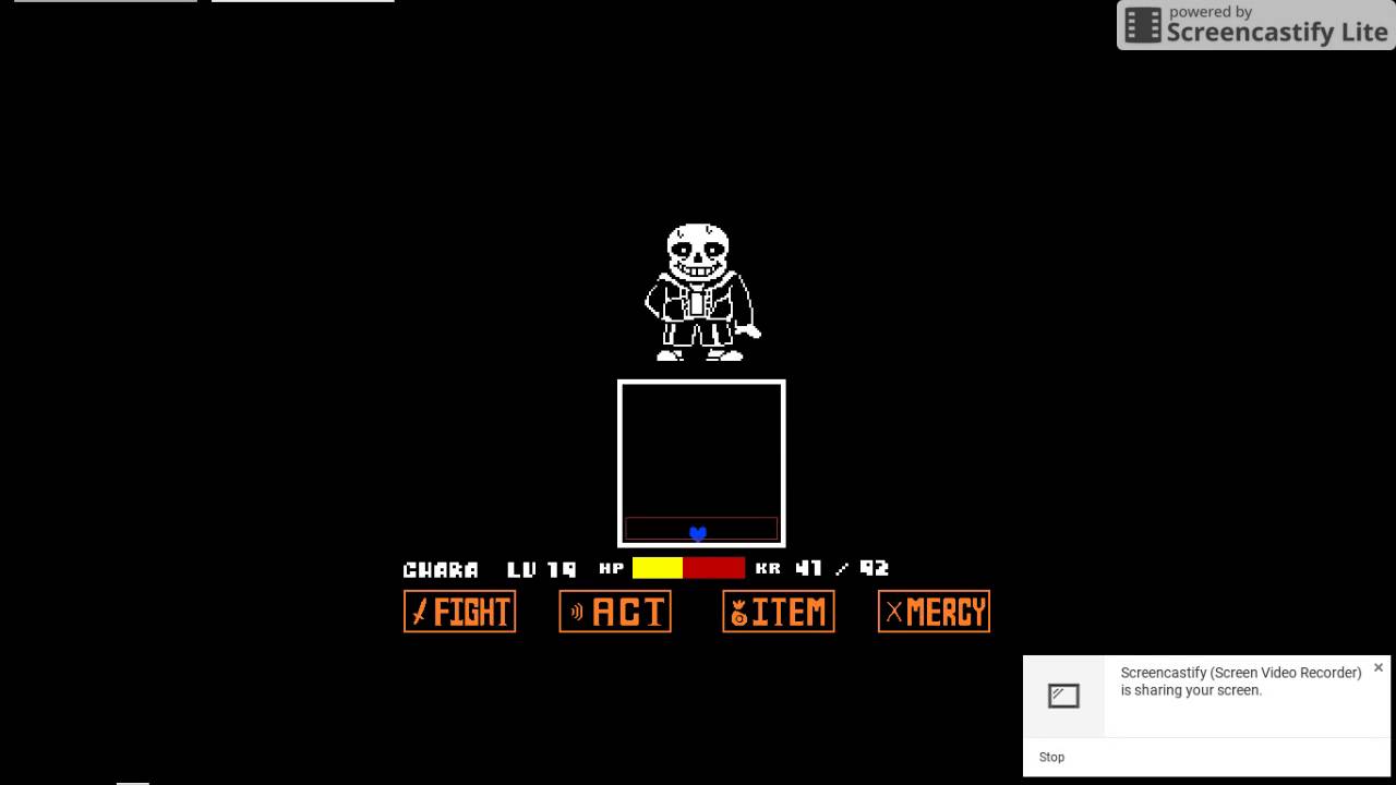 Sans boss fight online - YouTube