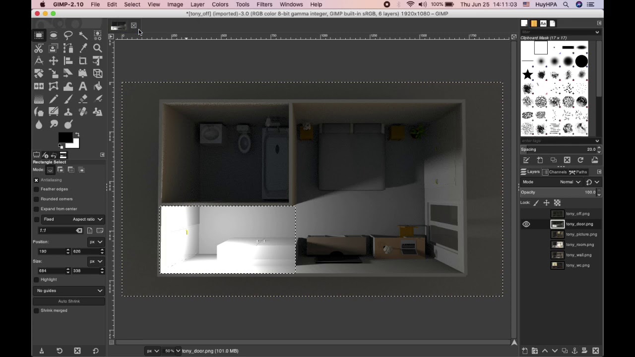 3D Floor Plan - Transparent Pictures - YouTube