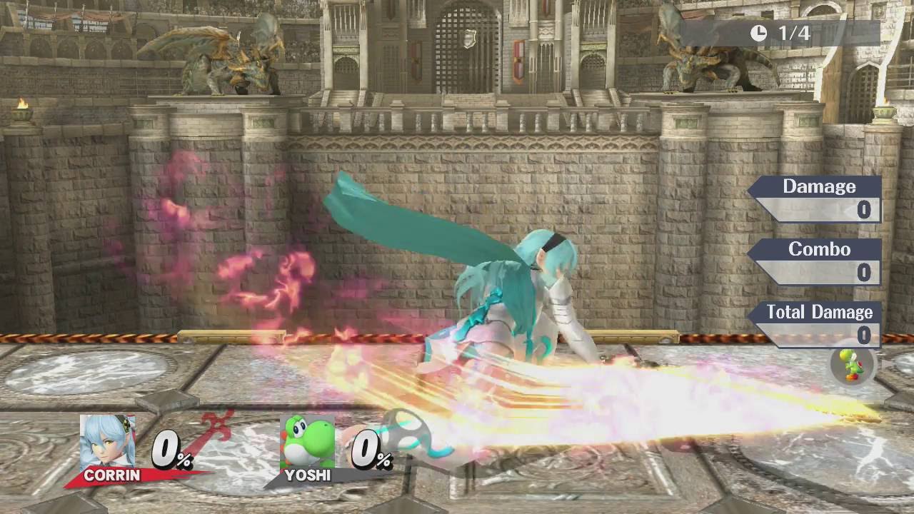 Super Smash Bros For Wii U Mods Azura Corrin Skin Close Up Youtube