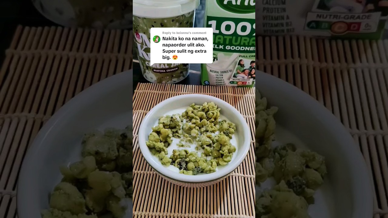 Konu Mini Krunch Matcha with Milk 💚😋 - YouTube