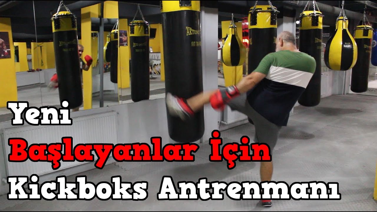 Yeni Başlayanlar İçin Kickboks Antrenmanı - YouTube