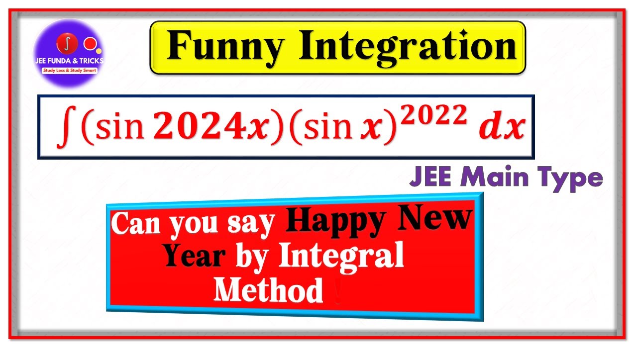 Happy New Year 2023 by integral method I JEE Funda & Tricks I ...