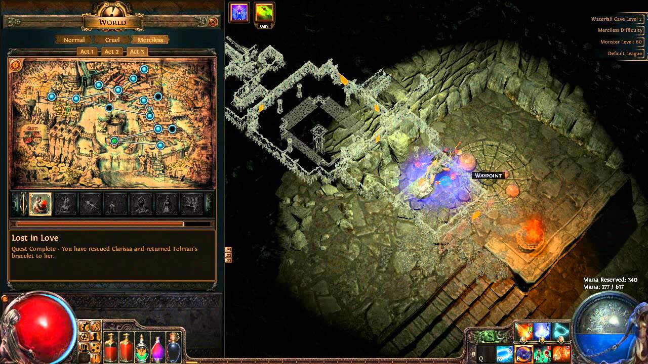 Subverting the difficulty of Path of Exile with a 3-link glove and run ...