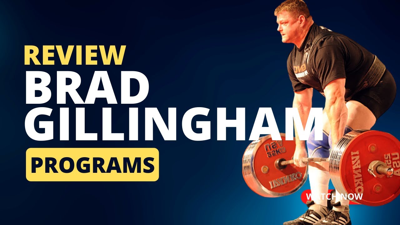 BRAD GILLINGHAM 12 WEEK RAW BENCH PRESS PROGRAM BREAKDOWN REVIEW #bradgillingham #powerlifting ...