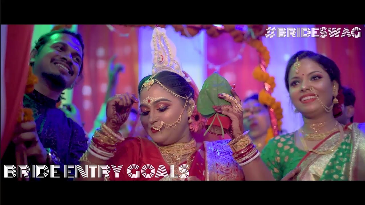 Bride Entry Dance | Bengali Wedding | A Cinematic Video Of Bride's ...