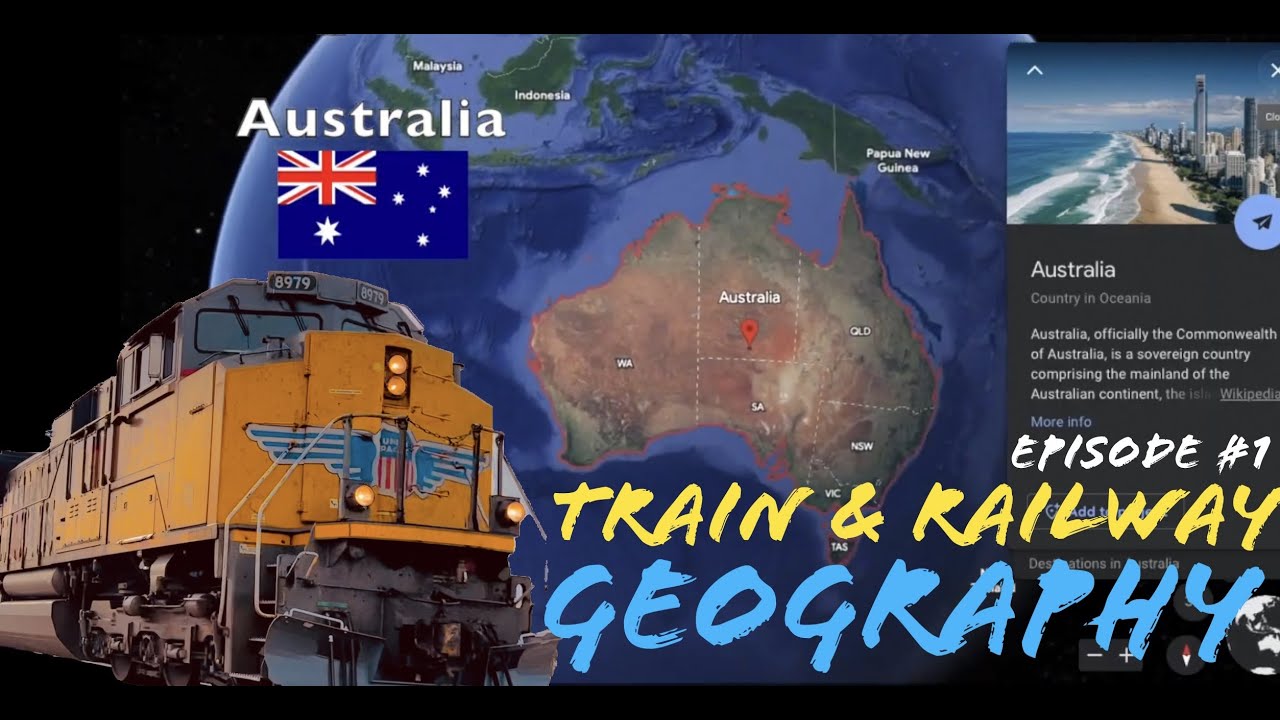 Geography Railway #1/Learn World Geography with Trains & Railways ...