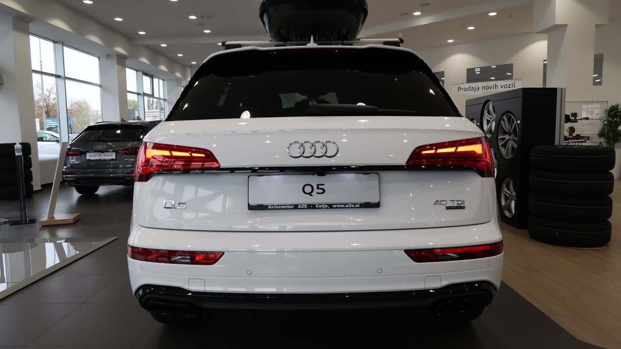 2021 Audi Q5 S Line Rear LED lights Animation demontration by ...