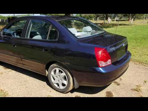 2004 Hyundai Elantra test drive and walk around - YouTube