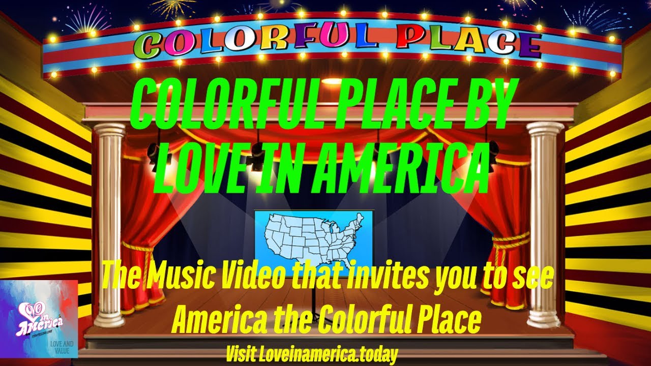 COLORFUL PLACE - Love in America-with David Keener( Official Music ...