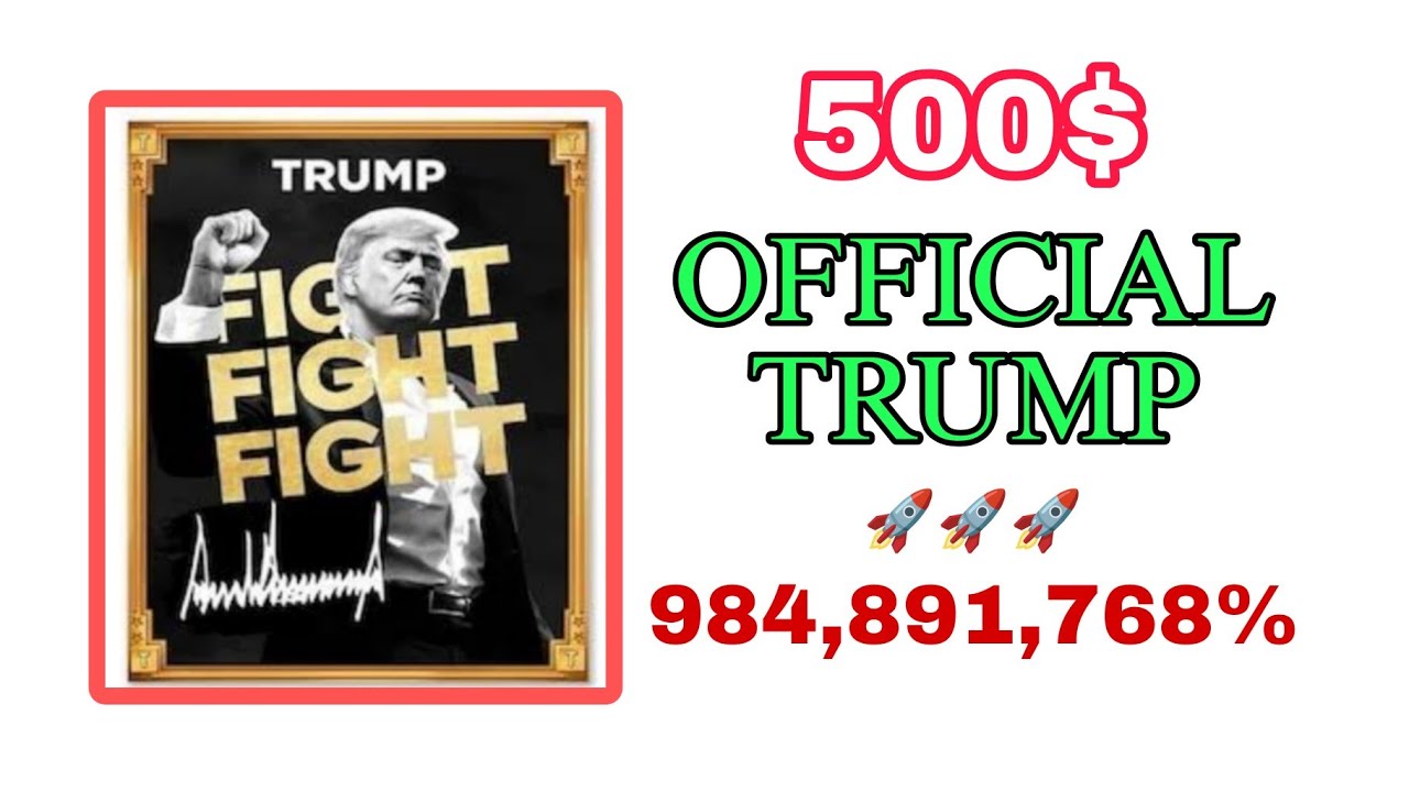 OFFICIAL TRUMP COIN News | Trump Coin Updates | Minati Scam | Bull Run ...