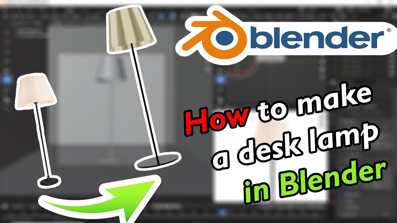 Modeling lamp, blender 3.5 2023 - YouTube