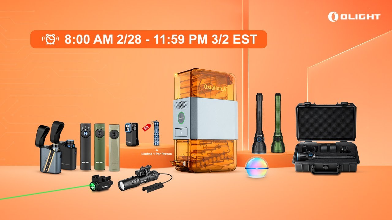 New Olight Products? February event exposed! - YouTube
