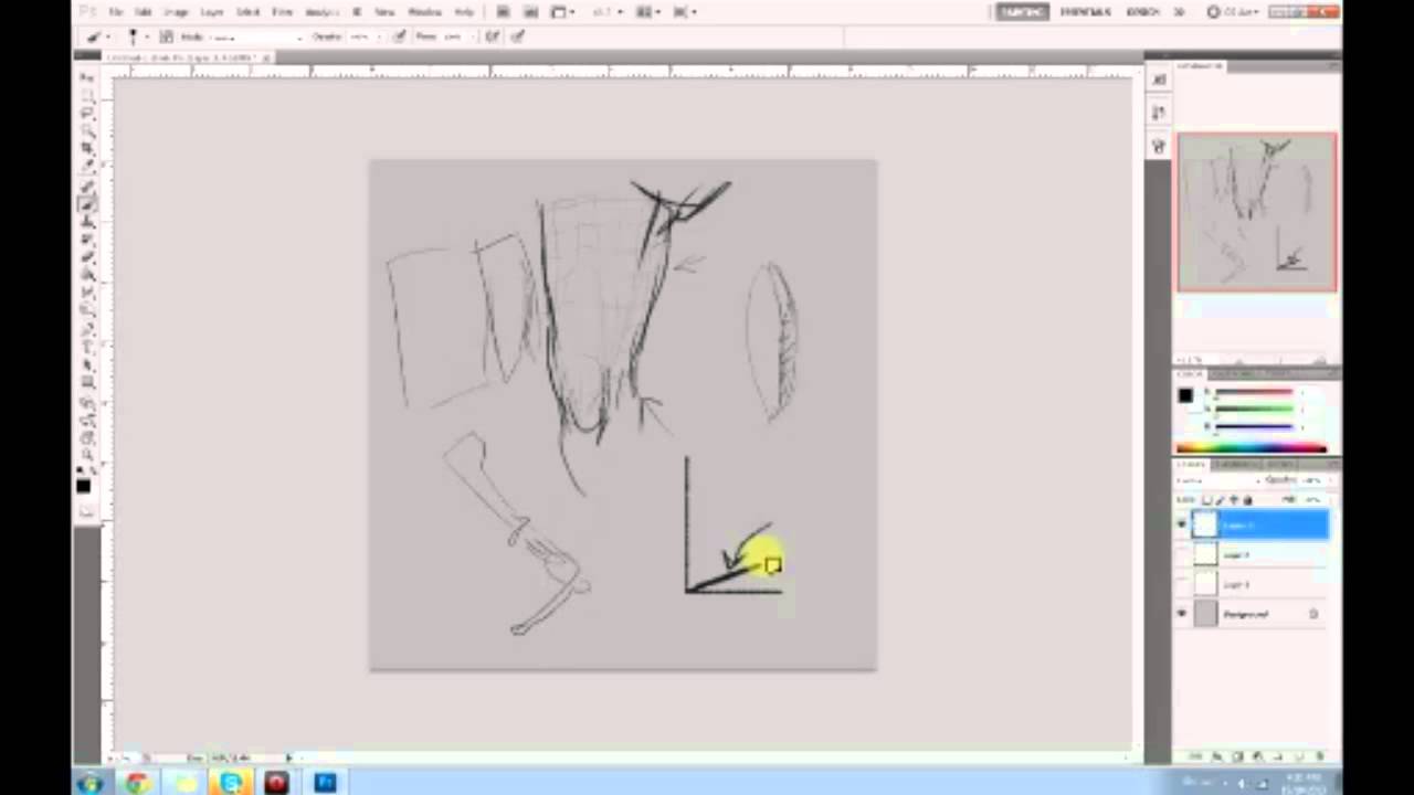 Figure Drawing Lesson 4 - Using Shapes to Create Figures - YouTube