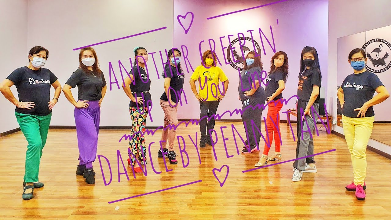 Another Creepin' Up On You Line Dance by PennyTan - YouTube