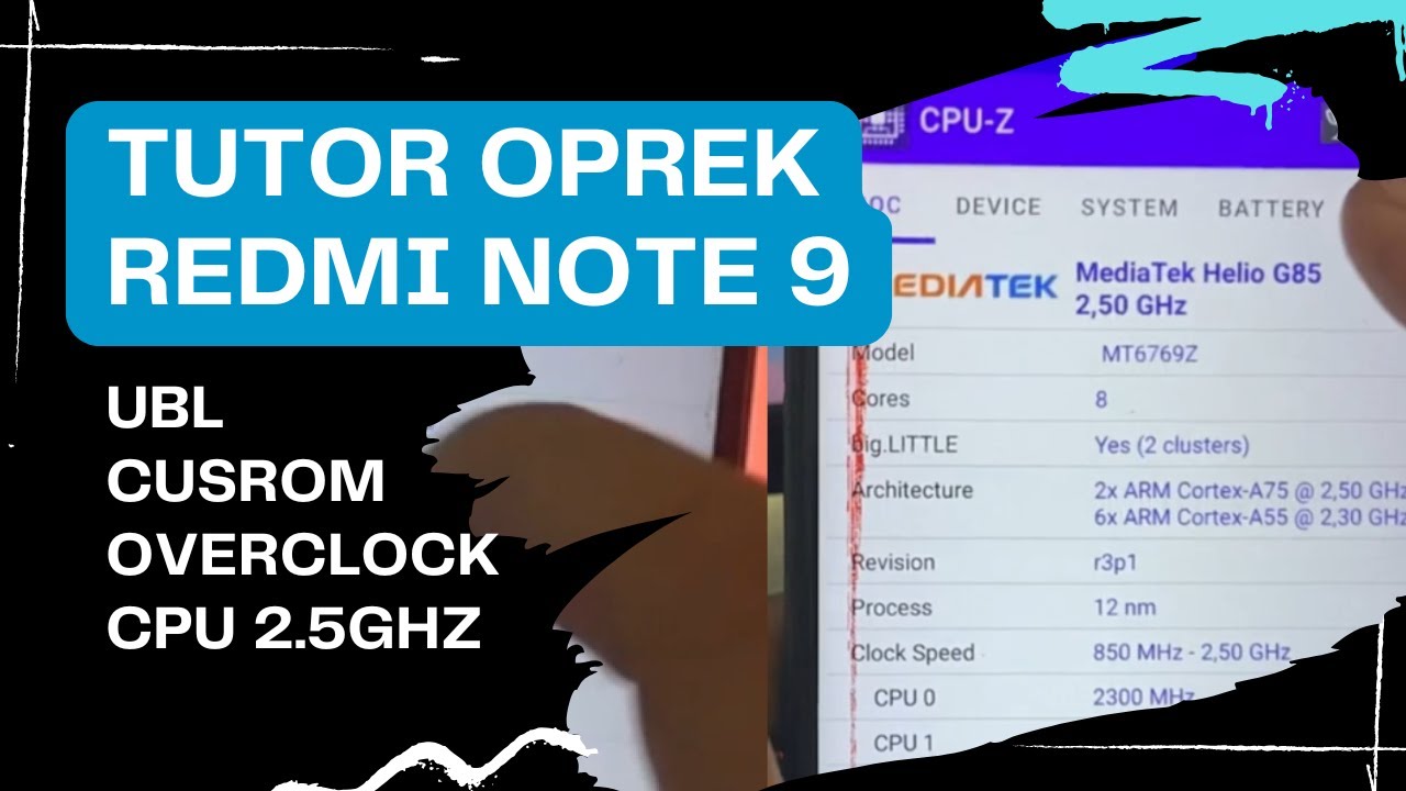 Tutorial Lengkap Oprek Redmi Note 9 UBL,Cusrom, Sampai overclock Cpu 2 ...