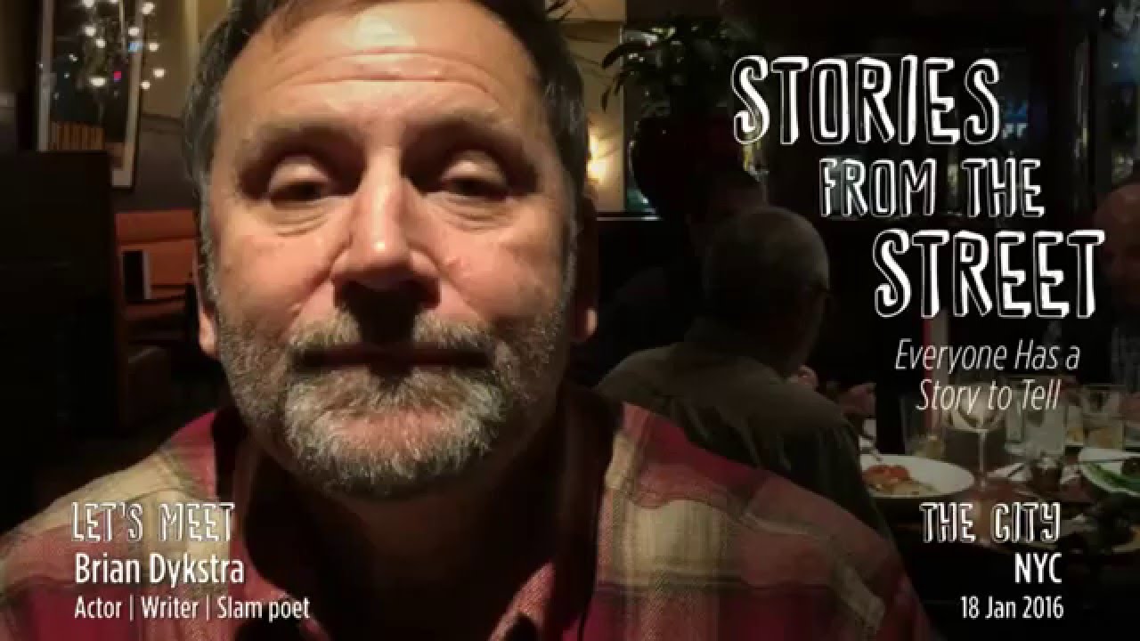 Brian Dykstra - Actor | Writer | Slam Poet - NYC - YouTube